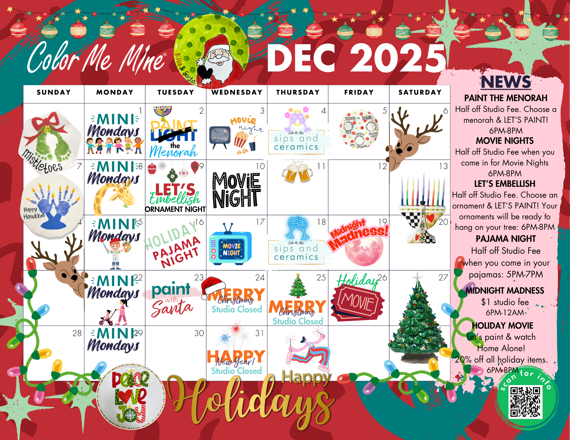 Calendar - Edgewater Miami Color Me Mine